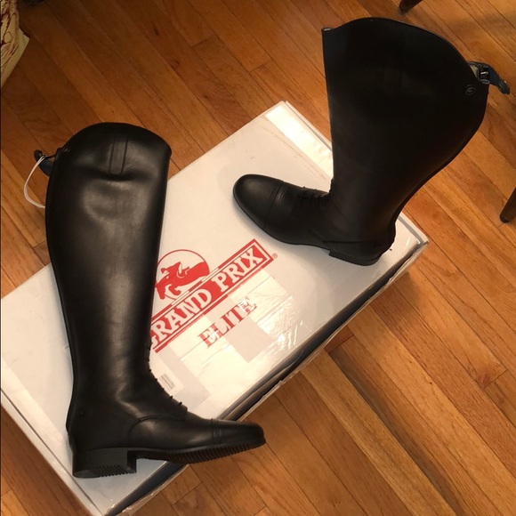 Grand Prix | Shoes | New Grand Prix Elite Tall Boots English Equestrian ...